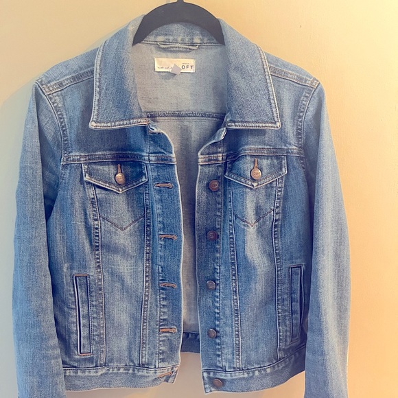 LOFT | Jackets & Coats | Loft Jean Jacket Size Xs | Poshmark